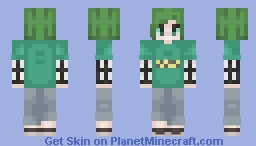 Green bean Minecraft Skin