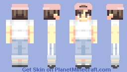 pinterest look ☼ Minecraft Skin