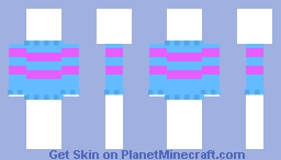 Frisk Sweater base Minecraft Skin
