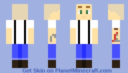 Trevor from Made in Britain Minecraft Skin