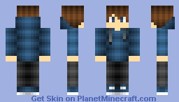 Blue Hoodie - New shade? Minecraft Skin