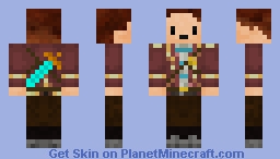 Derp The Explorer Minecraft Skin