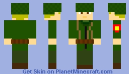 Call of Duty: WWII Infantry Division skin Minecraft Skin