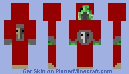 Creeper Tech Priest Minecraft Skin