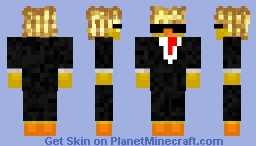 Duck in a suit skin Minecraft Skin