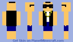 Thug Life Minecraft Skin