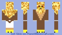 Golden eagle Minecraft Skin