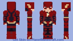 The Flash (Barry Allen) - Justice League (2017) Minecraft Skin