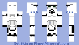Updated stormtrooper Minecraft Skin