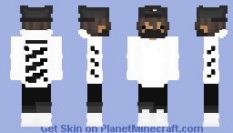 Off White Dude Minecraft Skin