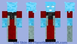 Ice Man From The Xmen Minecraft Skin