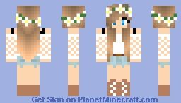 Pretty Cali Girl Minecraft Skin