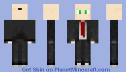 Hitman Minecraft Skin