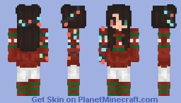 Christmas Outfit Minecraft Skin