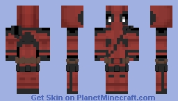 Deadpool Minecraft Skin