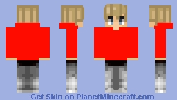 Cool Red Skin Minecraft Skin
