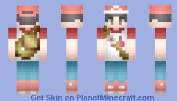 Red (alola) It fits the alex player model! :) Minecraft Skin