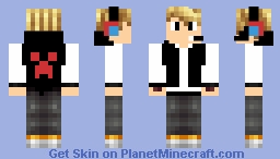 RCM WHITE JACKET Minecraft Skin