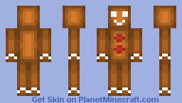 Pete the Gingerbread Minecraft Skin