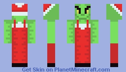 The Grinch's New Design Minecraft Skin