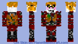 Scrap Baby PIzzeria Simulator Minecraft Skin