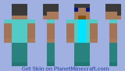 8X8 Steve Minecraft Skin