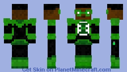 DC Green Lantern Minecraft Skin
