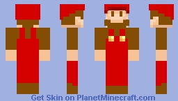 NES Mario! Minecraft Skin