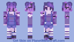 Purple Dreams Minecraft Skin