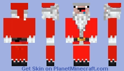 Derp Santa Minecraft Skin