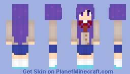 Yuri | Doki Doki Literature Club Minecraft Skin