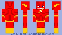 Flash/Barry Allen Minecraft Skin