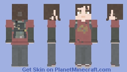 Ellie | The Last of Us Minecraft Skin