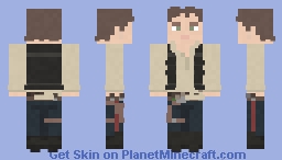 Han Solo | Star Wars | A New Hope | Episode 4 Minecraft Skin