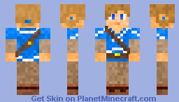 Link BotW Minecraft Skin