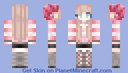 Pink Demon Minecraft Skin