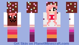 Candy Girl Minecraft Skin