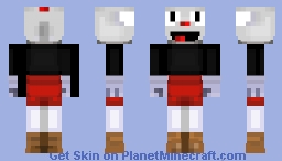 Cuphead Minecraft Skin