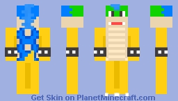 Mario Mashup-Larry Koopa (request) Minecraft Skin