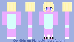 Candy Alien Girl Minecraft Skin