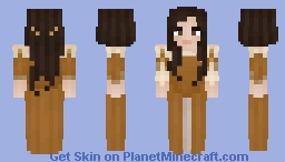 Golden Glam Minecraft Skin