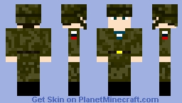 russian army soldier ss-68 helmet Minecraft Skin