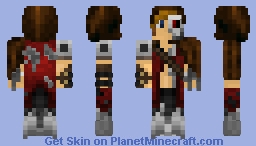 Human Android Hybrid Minecraft Skin