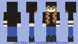 Hooded Girl Minecraft Skin