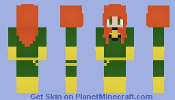 Jean Grey (Marvel) Minecraft Skin