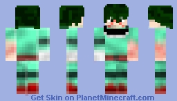 Izuku midoriya Minecraft Skin