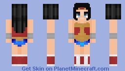 Wonder Woman Minecraft Skin