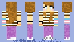 Trans Girl Minecraft Skin