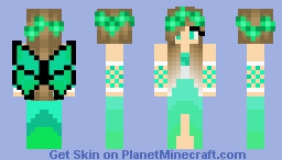 Fairy /Green Minecraft Skin