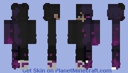 Minecraft | Enderman man Minecraft Skin